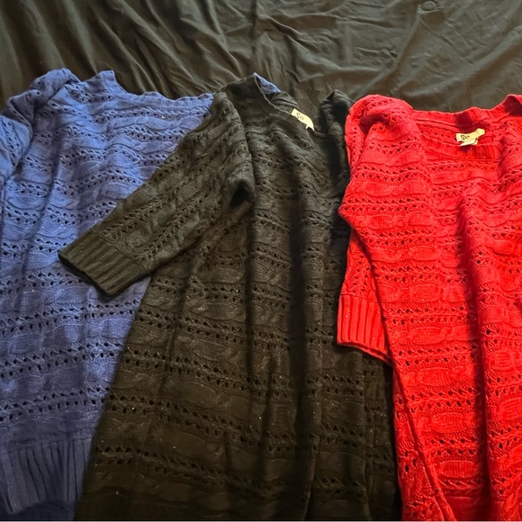 SO | Sweaters | 3 Size 2x Sweater Dresses From Brand So | Poshmark